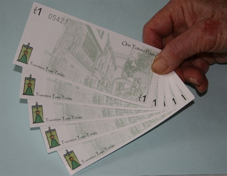 På studiebesök i Totnes